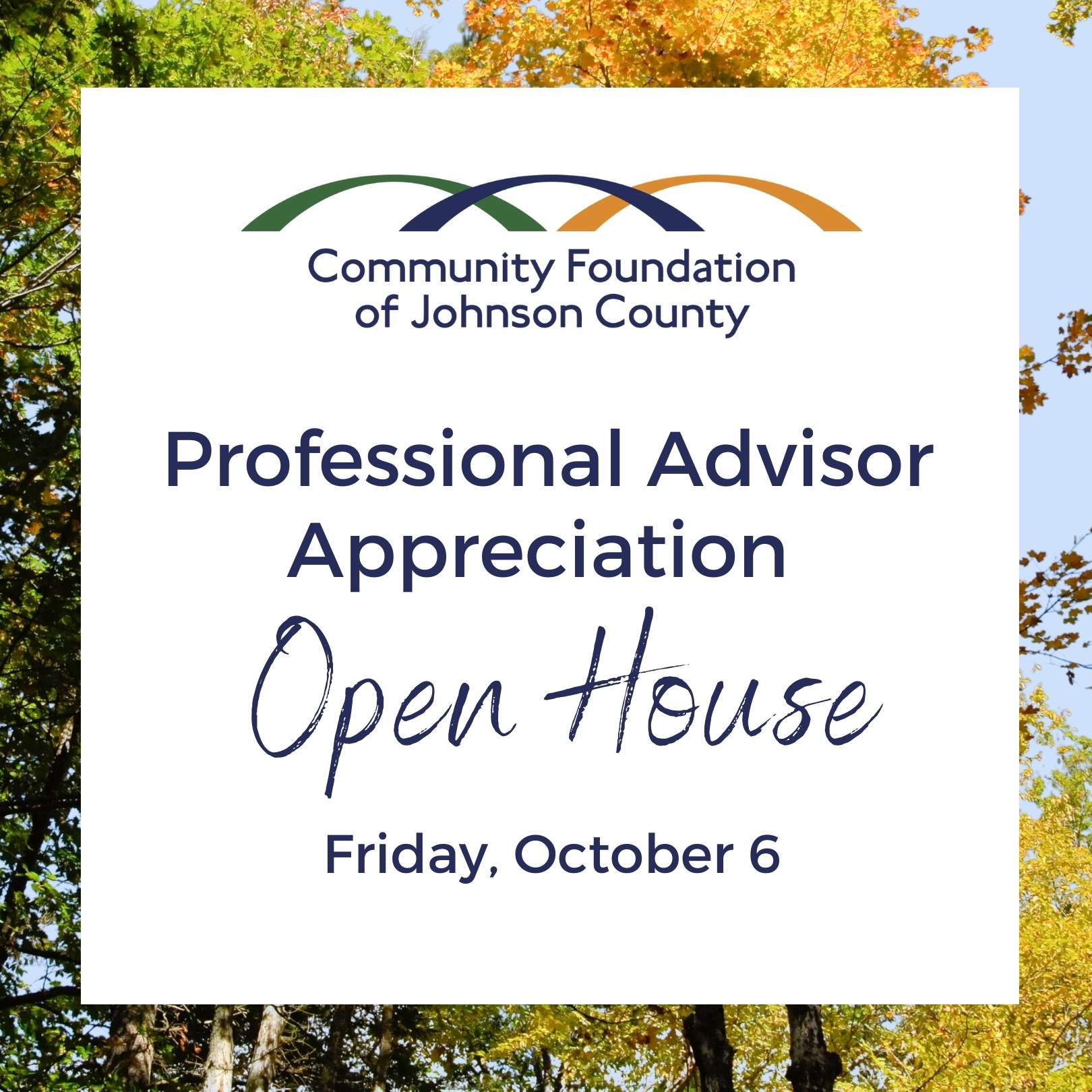 Professional Advisor Open House | Community Foundation of Johnson County