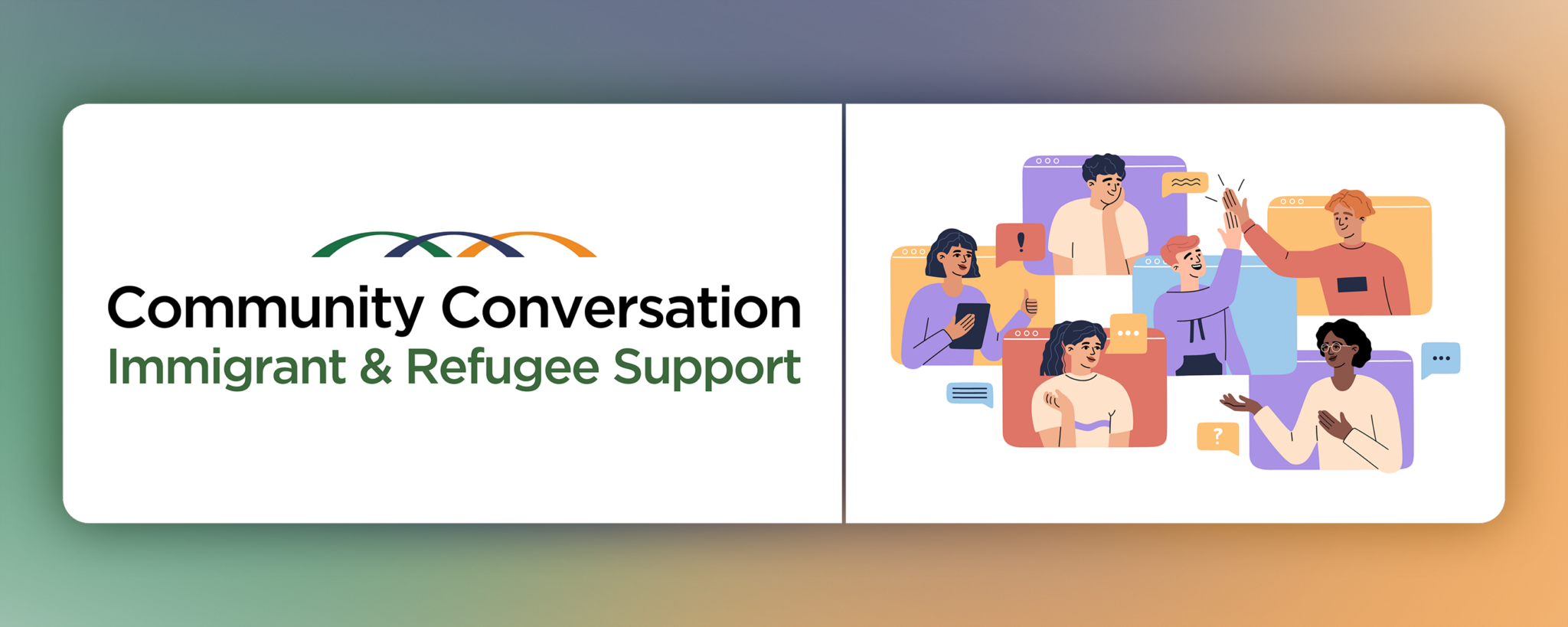 Community Conversation: Immigrant & Refugee Support | Community ...